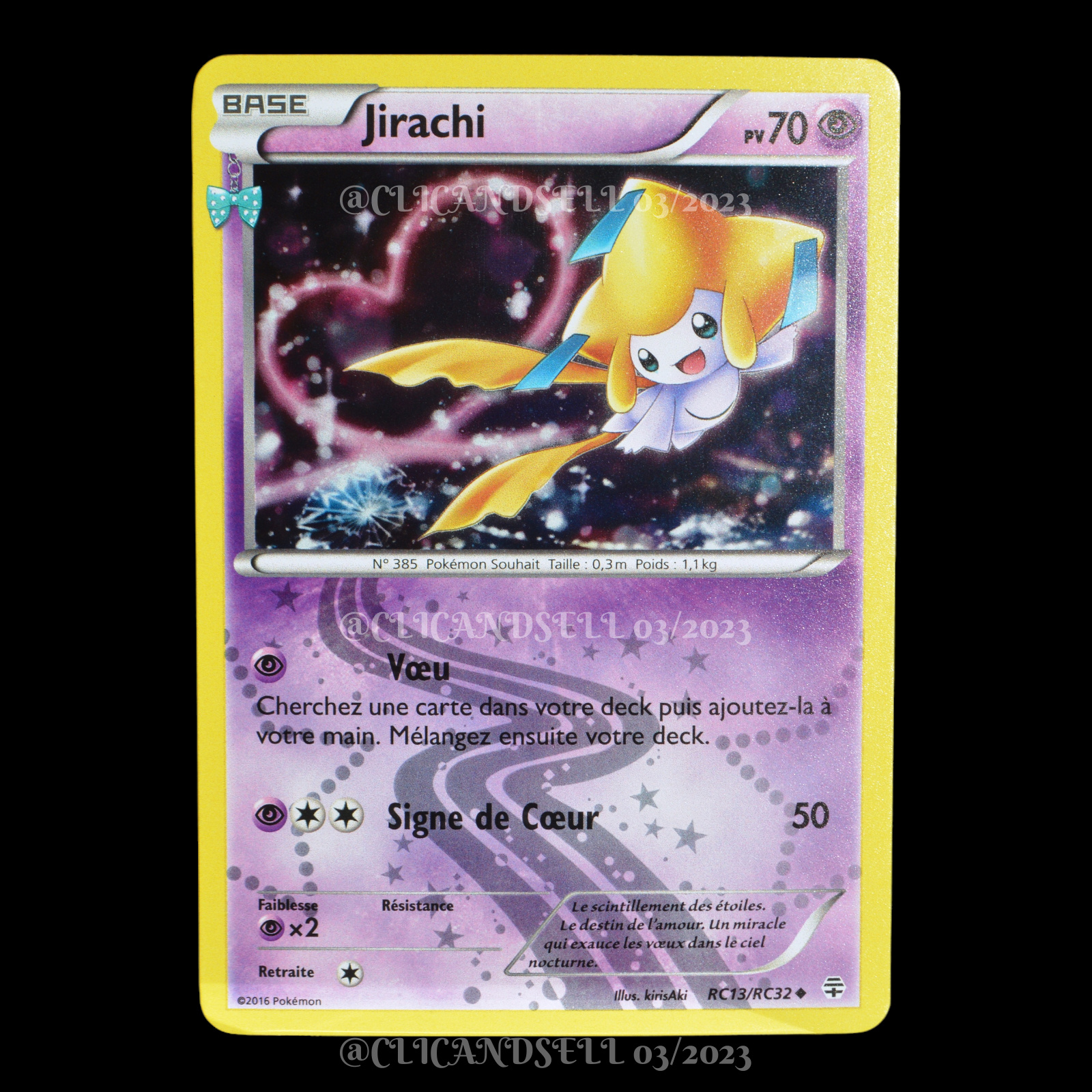 CARTE POKÉMON JIRACHI RC13/RC32 #4 G01 - Générations NEUF FR EUR 21,00 - PicClick FR