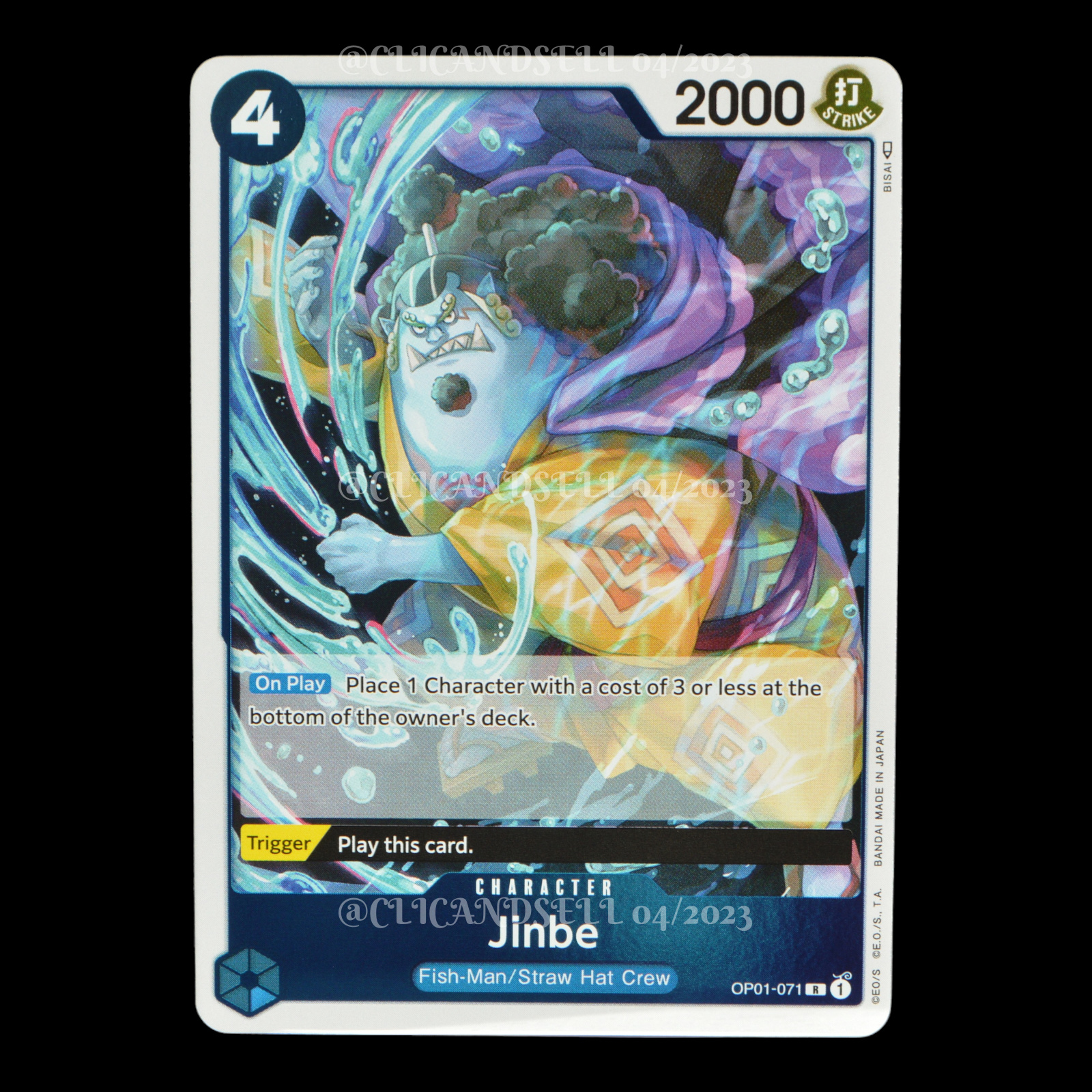 carte Pokémon Jinbe Rare OP01-071 R #1 OP01 NEUF FR | eBay