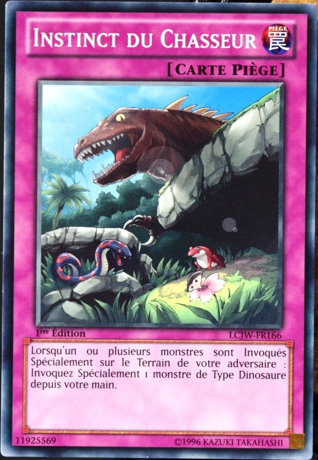carte YU-GI-OH LCJW-FR166 Instinct Du Chasseur NEUF FR | eBay